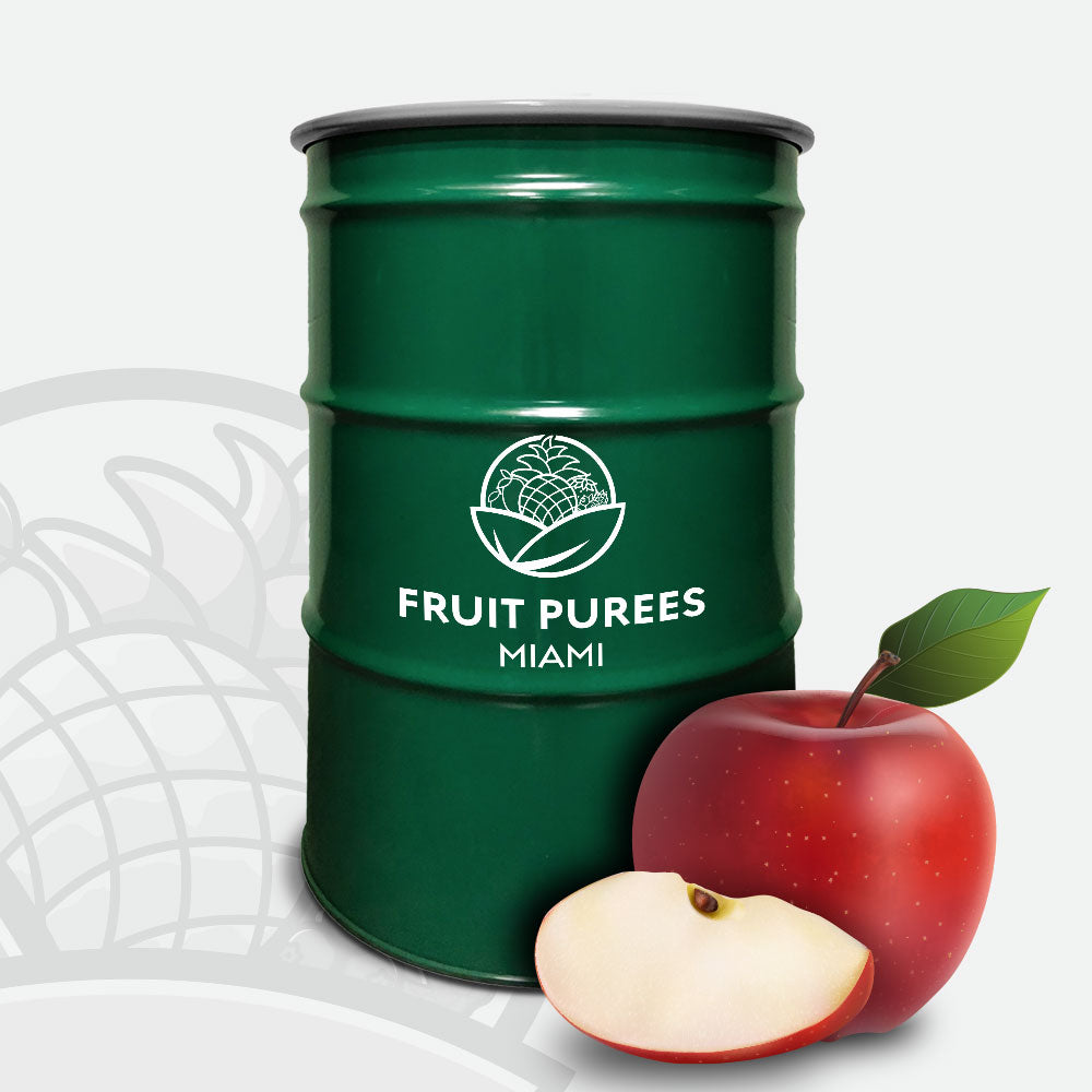440 lbs Drum Apple - Aseptic Fruit Puree – Fruit Purees Miami