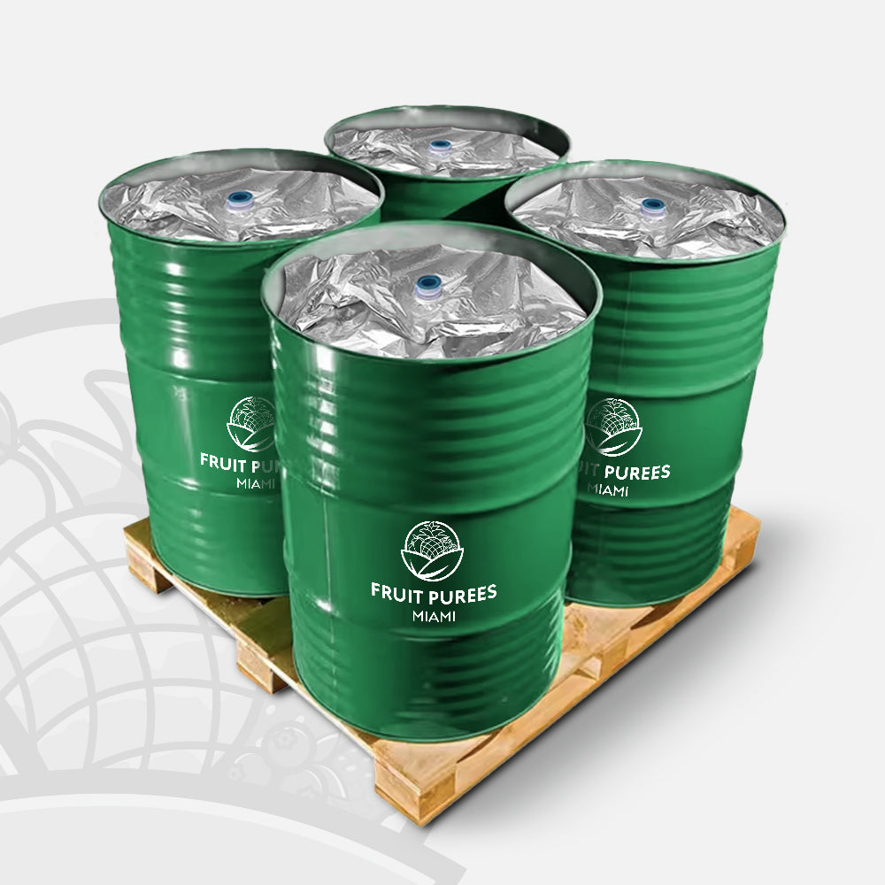 485 lbs Drum Pineapple - Aseptic Fruit Puree – Fruit Purees Miami